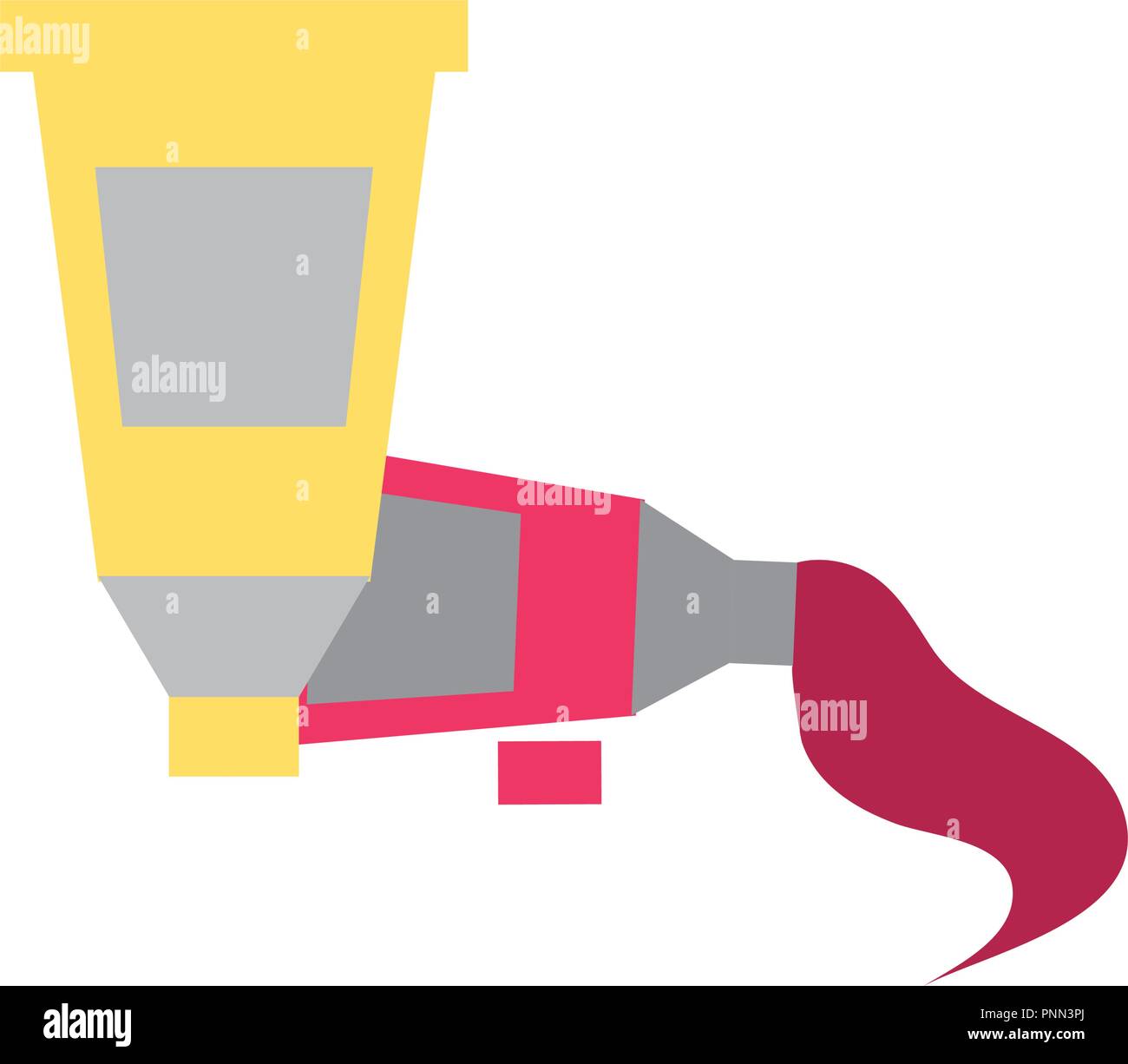 artistic paint color tubes supplies Stock Vector Image & Art - Alamy