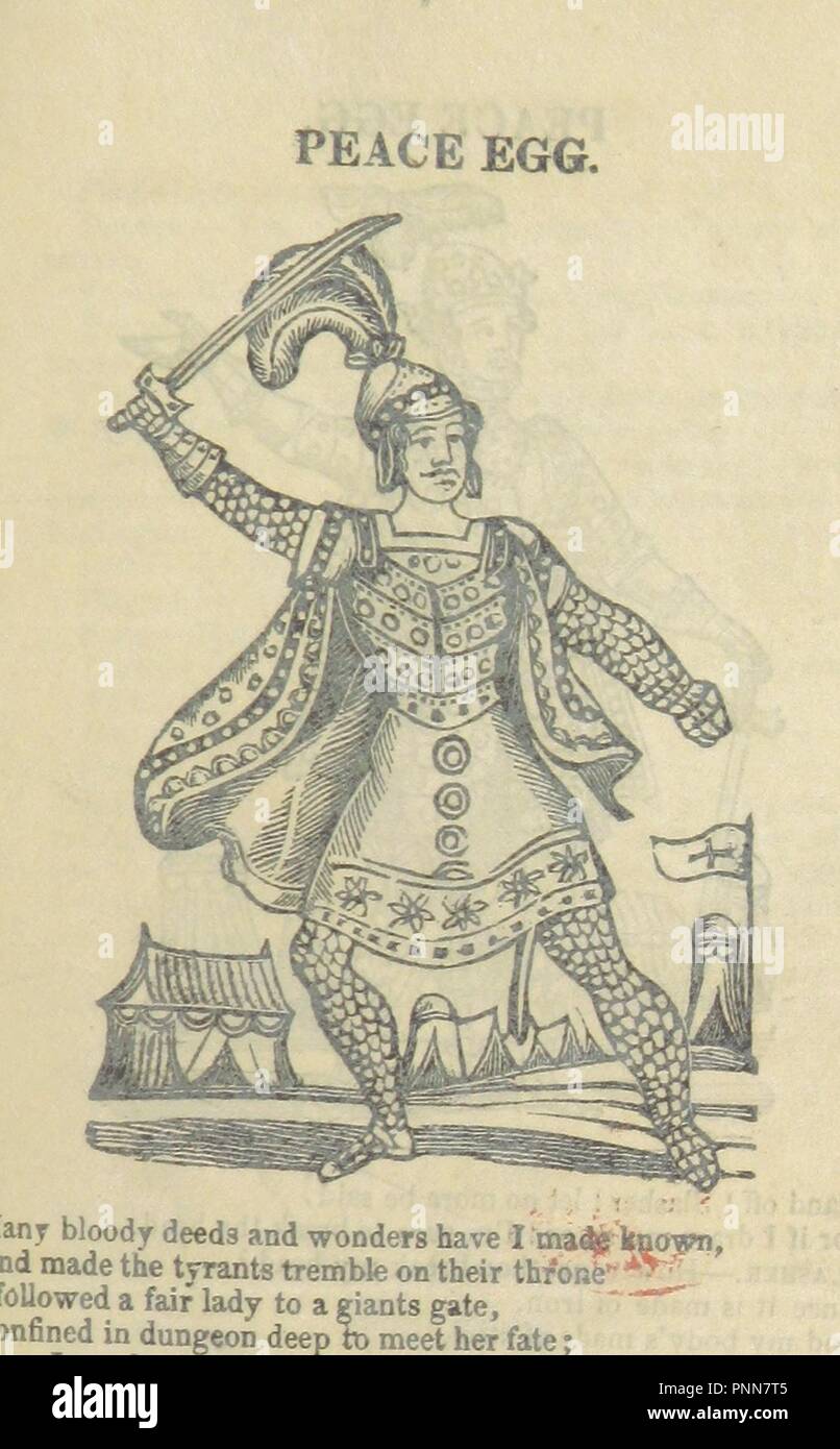 Image from page 5 of 'The Peace Egg. [A mumming play.]' Stock Photo - Alamy