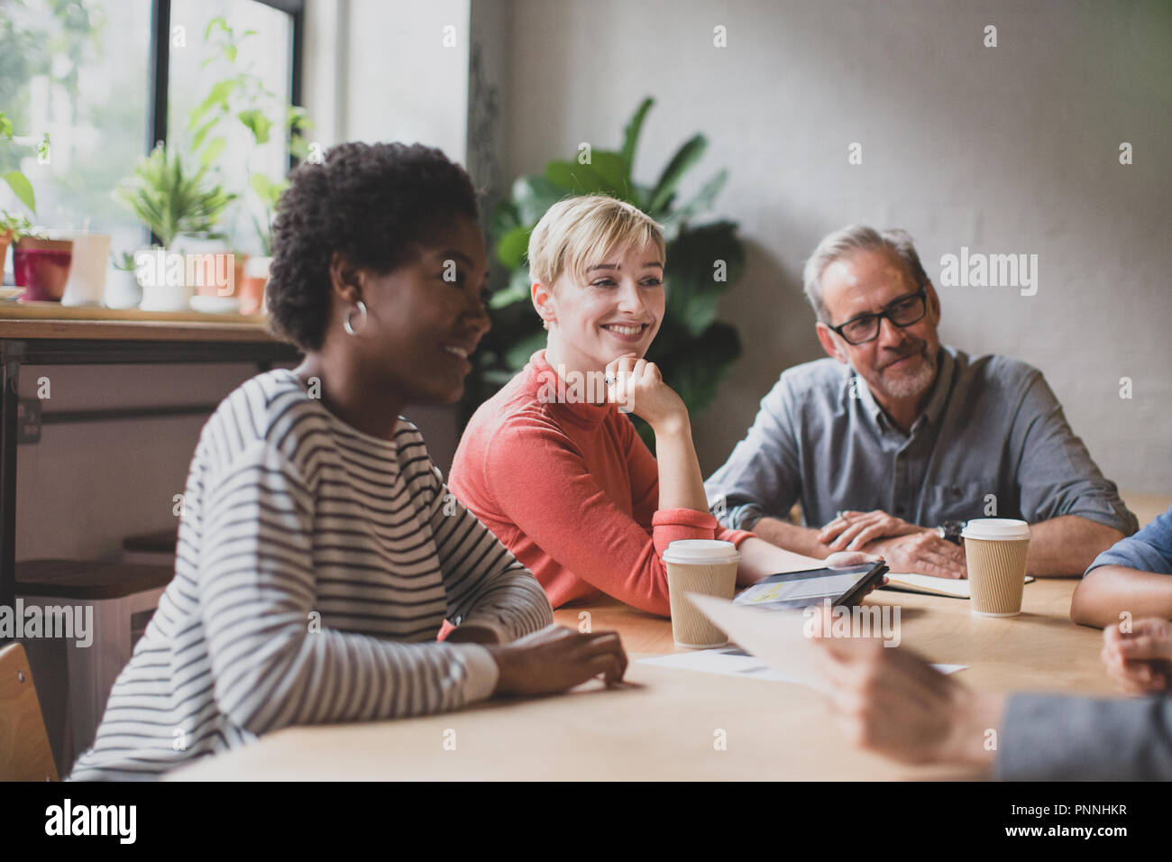 Group planning meeting hi-res stock photography and images - Alamy