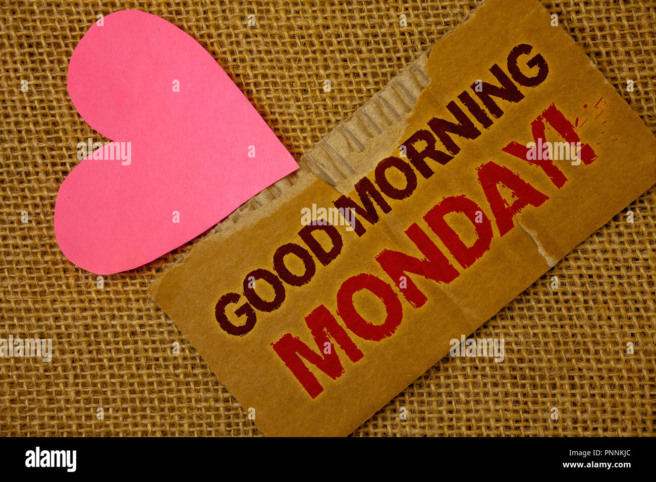 Word writing text Good Morning Monday Motivational Call. Business ...