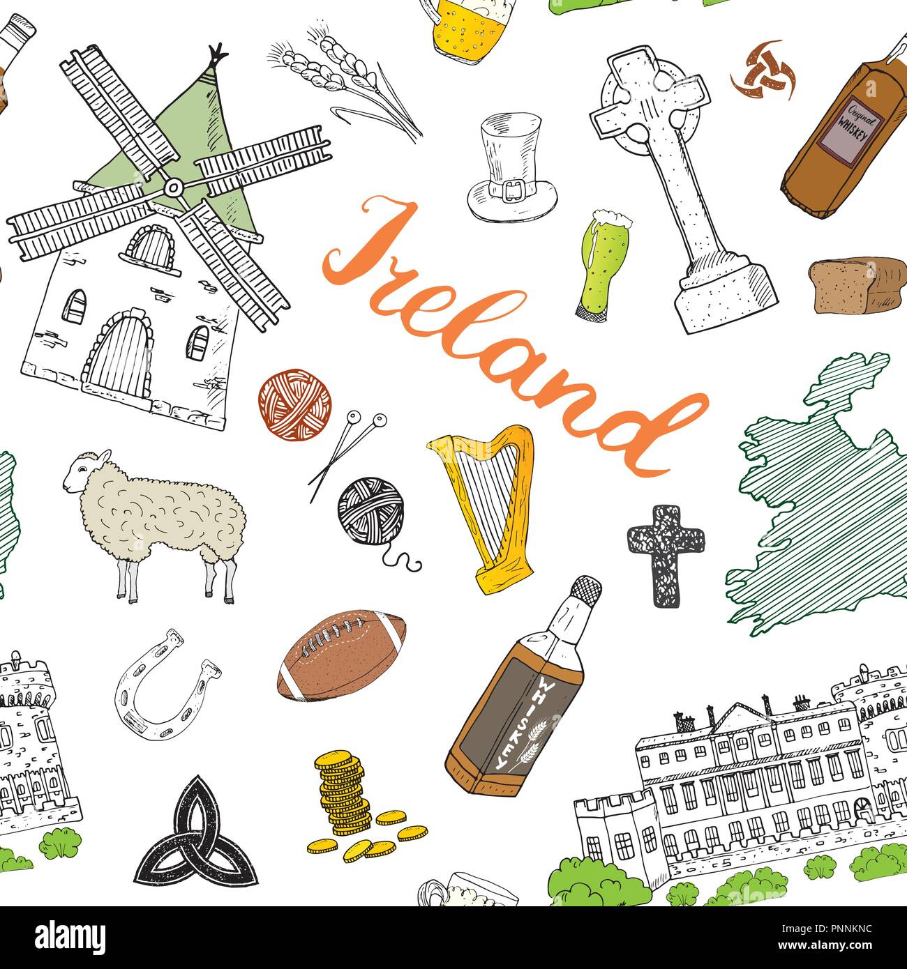 Whiskey irish flag hi-res stock photography and images - Alamy