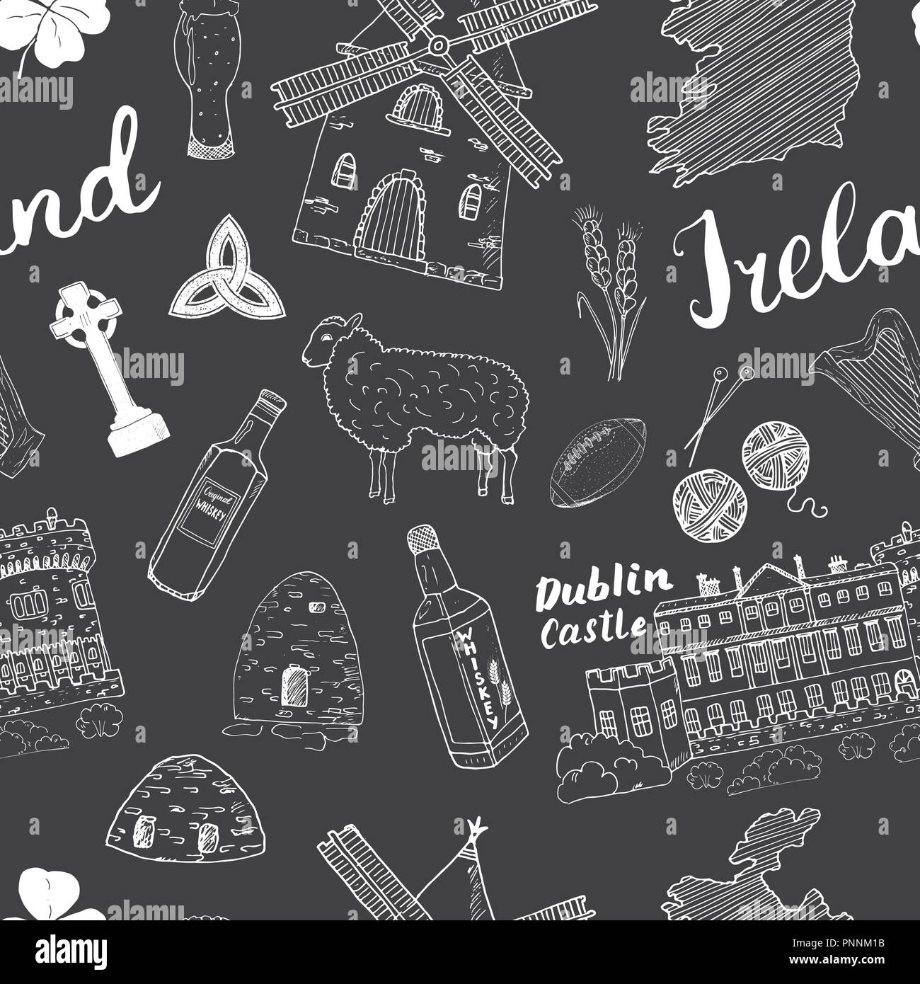 Shamrock map hi-res stock photography and images - Alamy