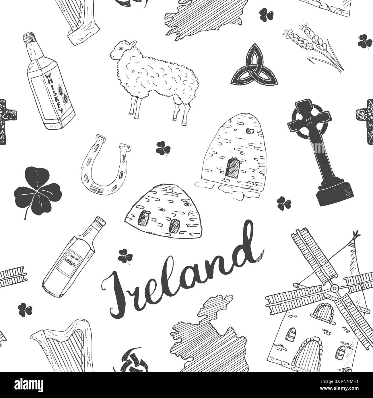 Whiskey irish flag Stock Vector Images - Alamy