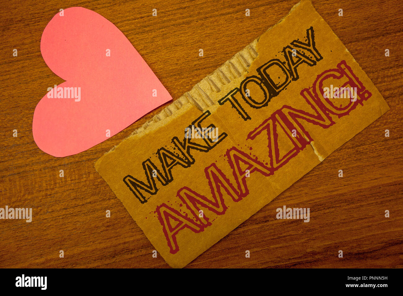 Text sign showing Make Today Amazing Motivational Call. Conceptual ...