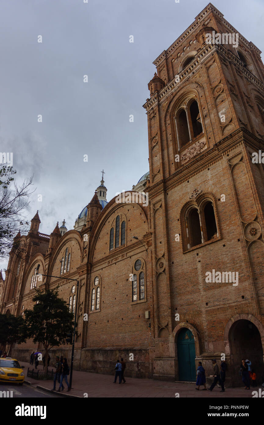 church in cuenca, ecuador Stock Photo - Alamy
