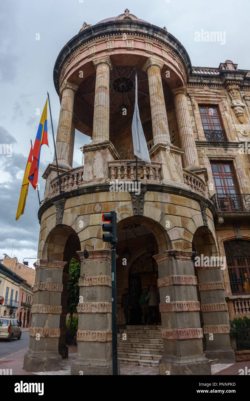pretty building in cuenca, ecuador Stock Photo - Alamy