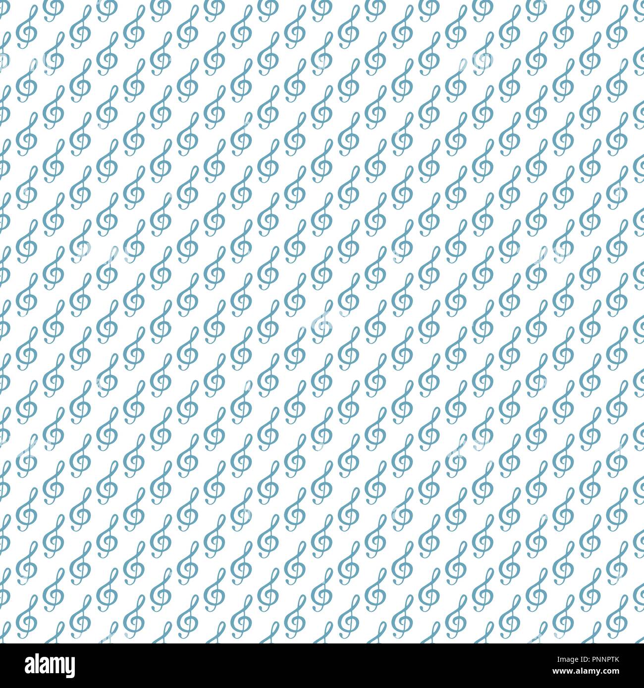 Music note seamless pattern vector illustration. Hand drawn sketched ...