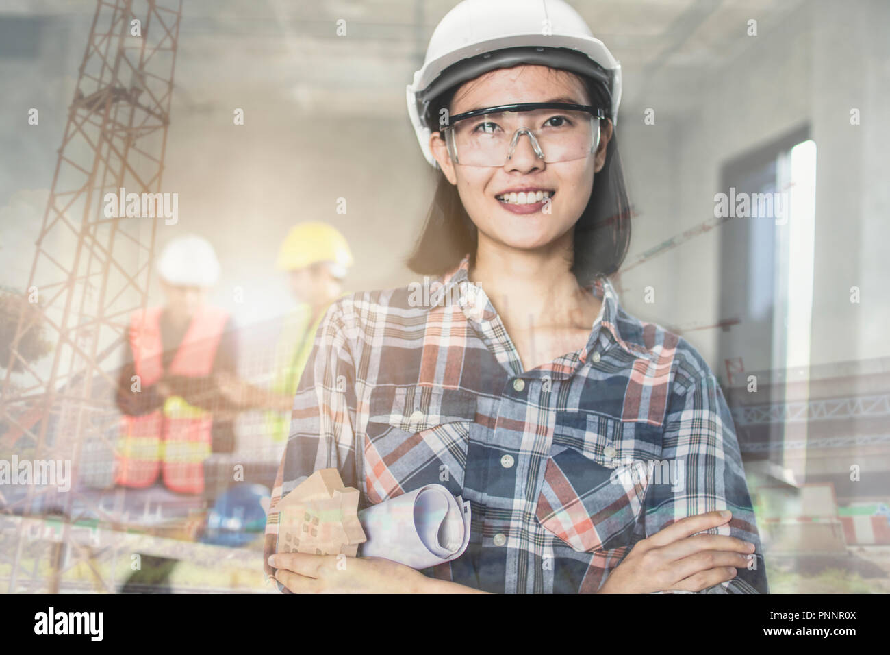 Asian engineer hi-res stock photography and images - Alamy