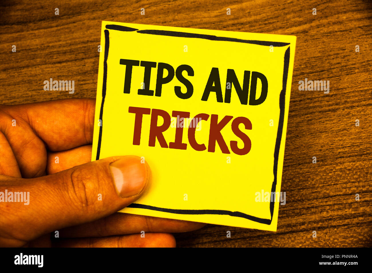 Word writing text Tips And Tricks. Business concept for Suggestions to ...