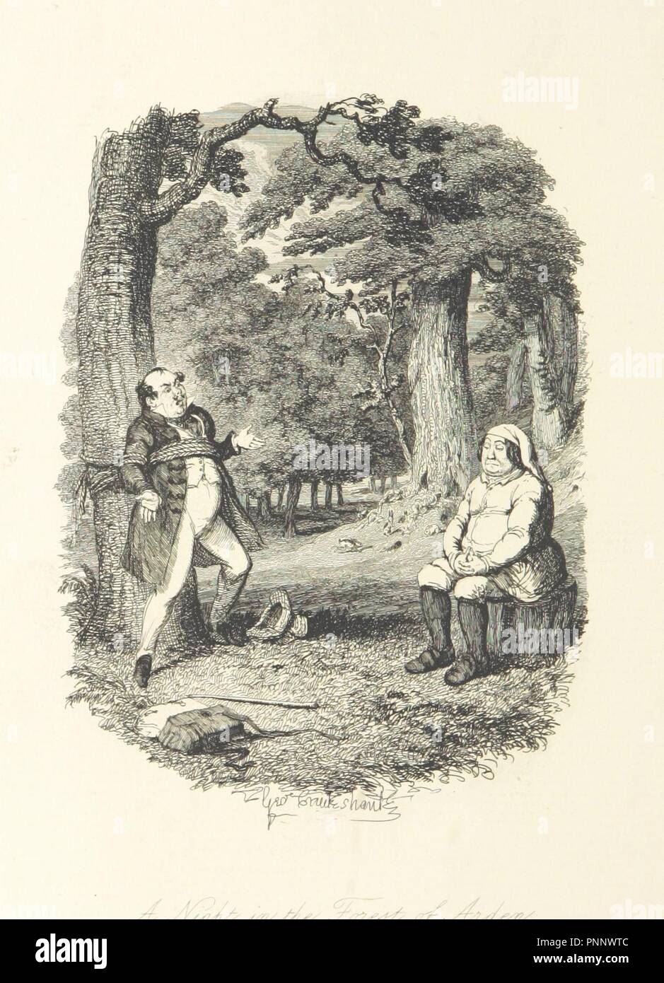 Image from page 234 of 'Arthur O'Leary . Illustrated by G. Cruikshank ...