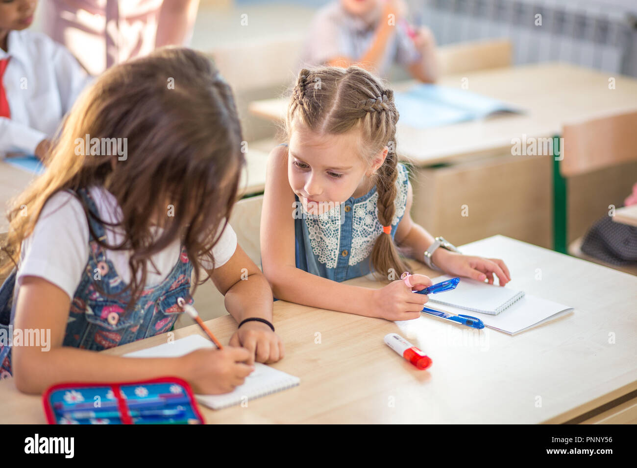 school children are participating actively in class. Education ...