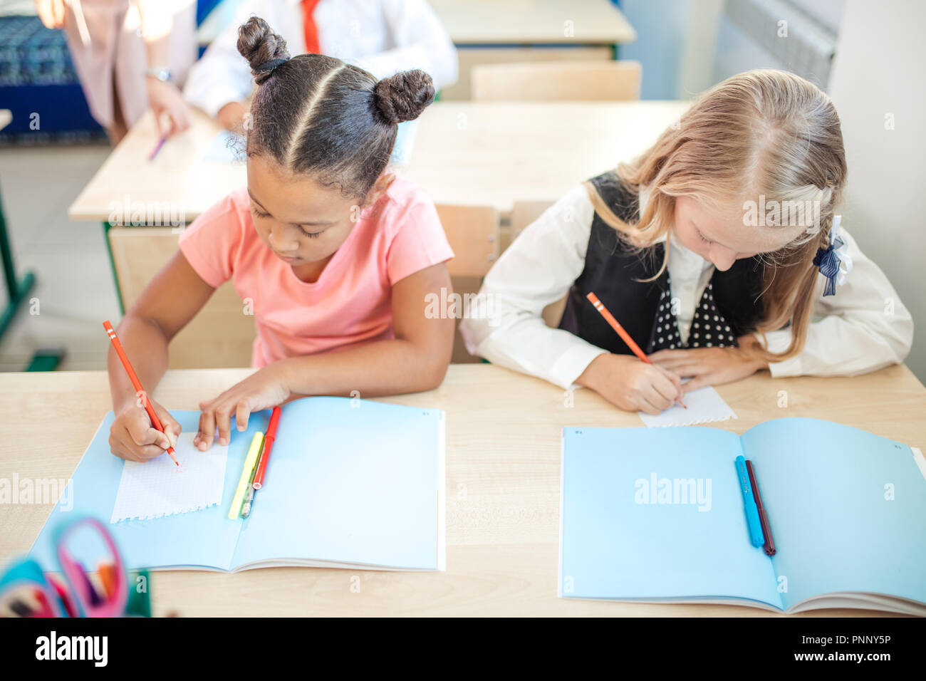 school children are participating actively in class. Education ...