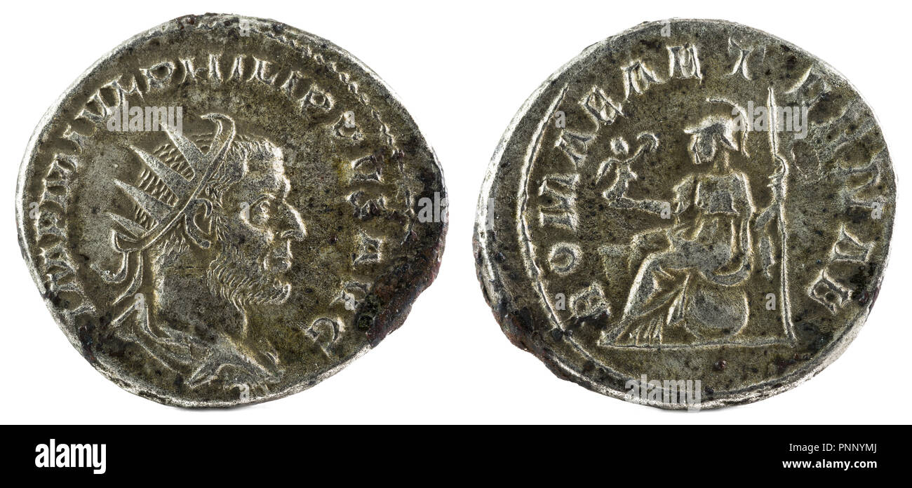 Silver antoninianus hi-res stock photography and images - Alamy