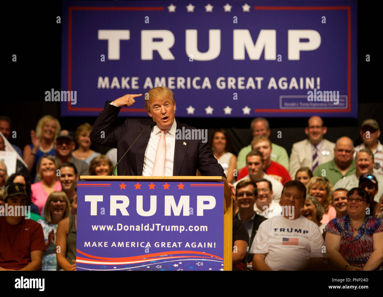 President Donald Trump Stock Photo - Alamy