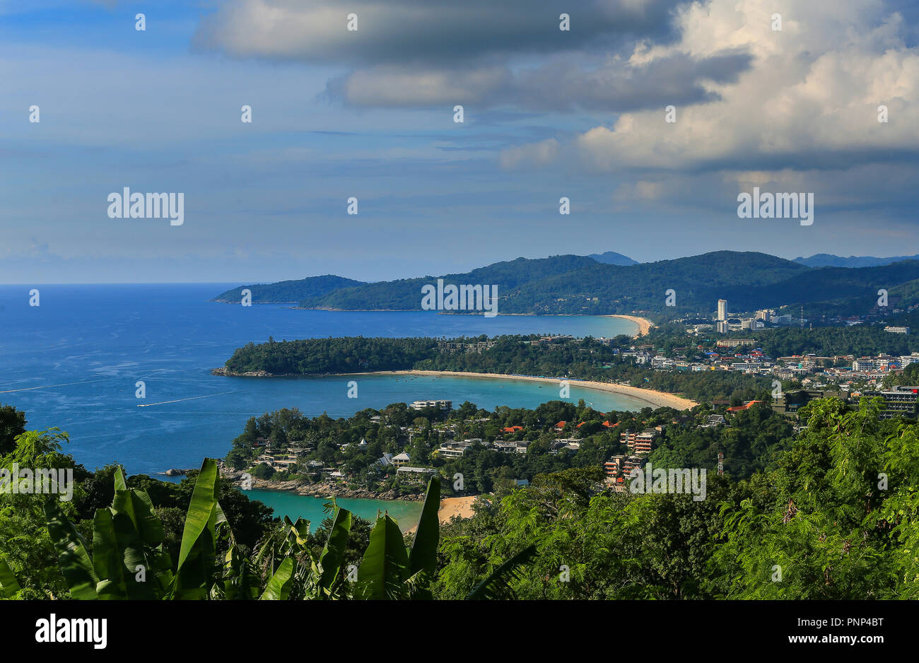 Karon View Point Famous Phuket of Thailand Stock Photo - Alamy