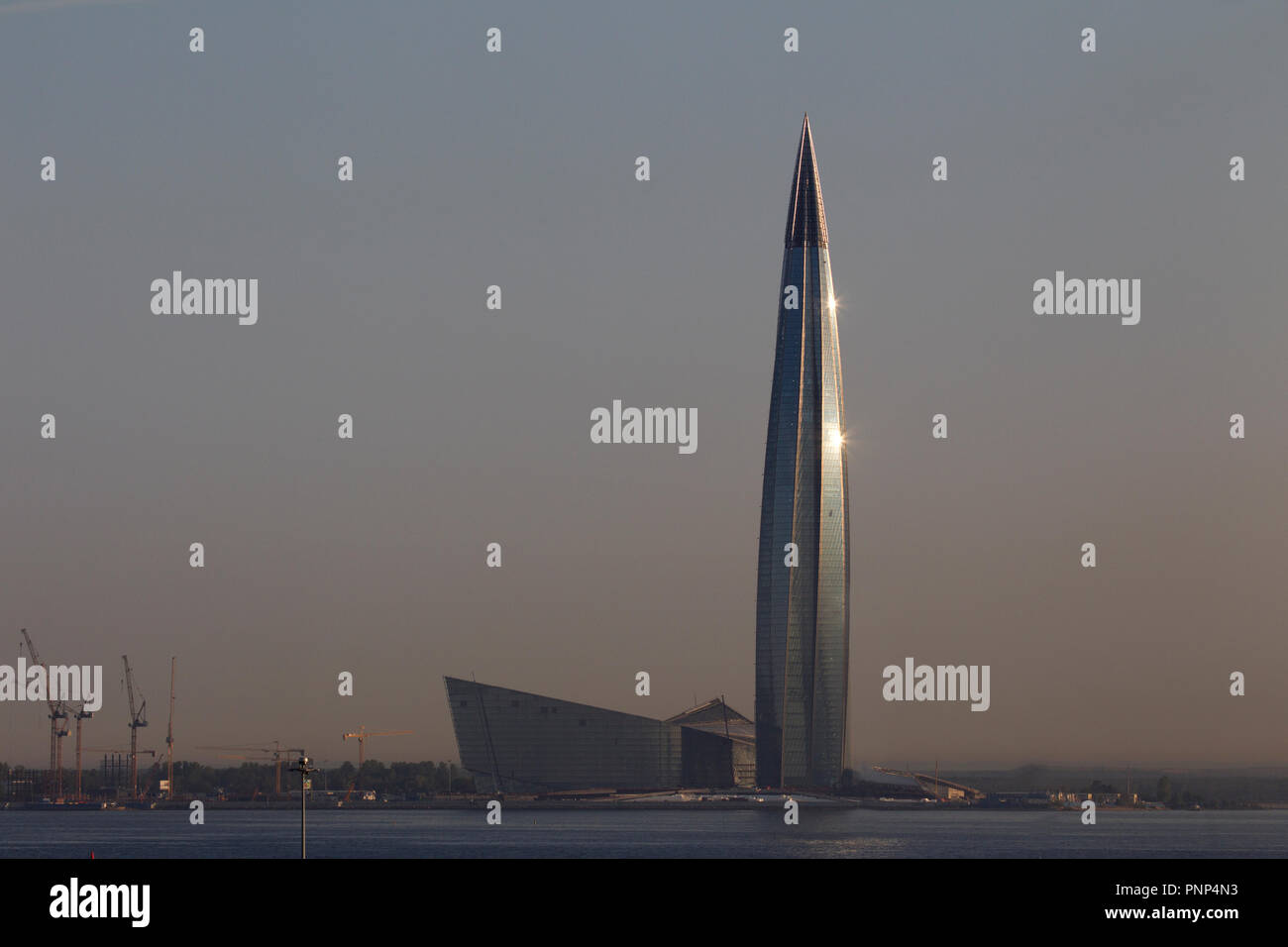 Lakhta center hi-res stock photography and images - Alamy