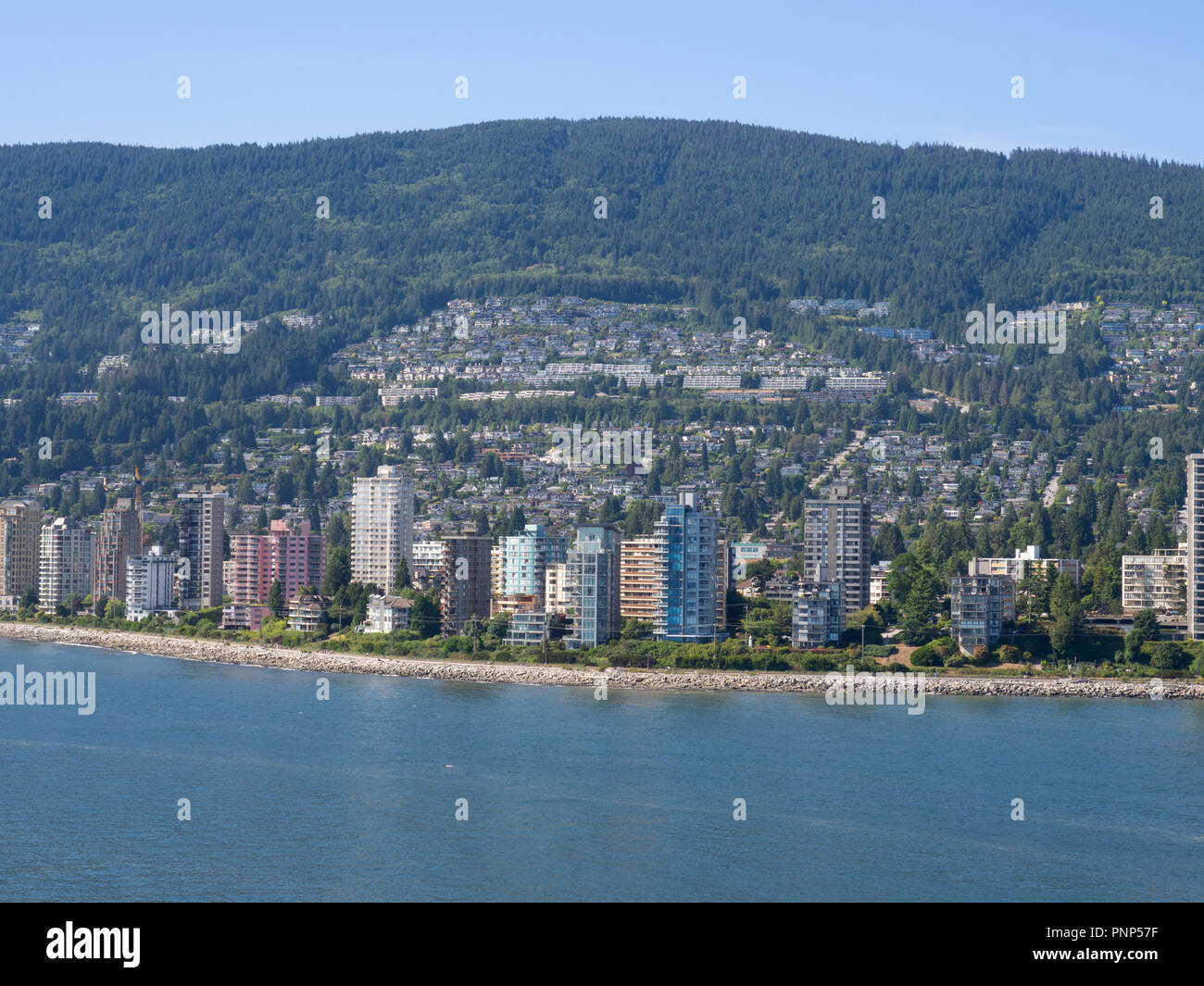 North Vancouver Landscape Stock Photo - Alamy