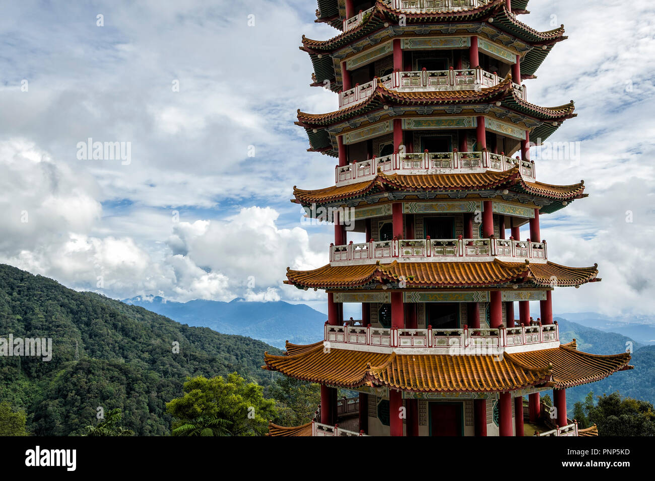 Pagoda Chin Swee Temple, Genting Highland, Malaysia - The temple is ...