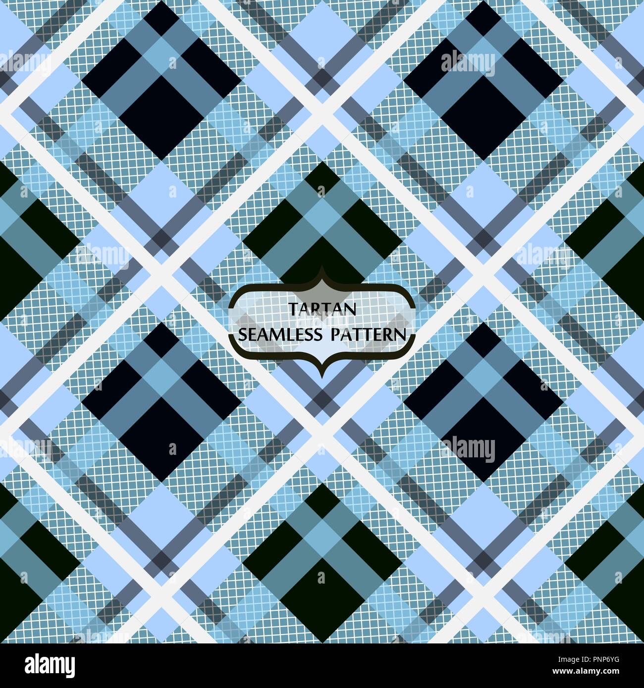 Blue White Diamond Chessboard Background Vector Illustration Stock ...