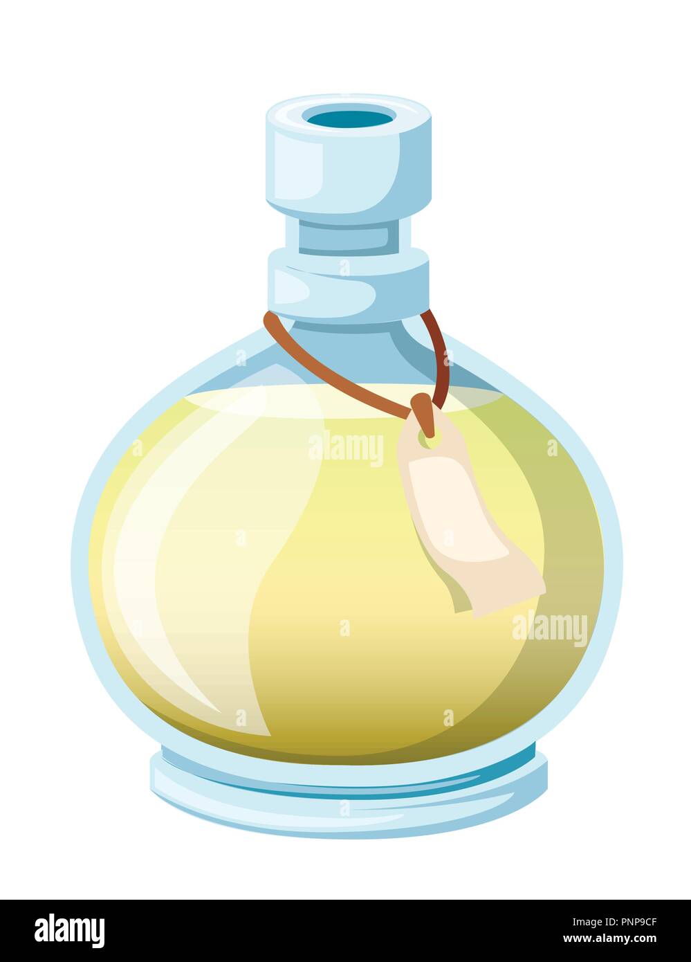 Yellow Potion Bottle