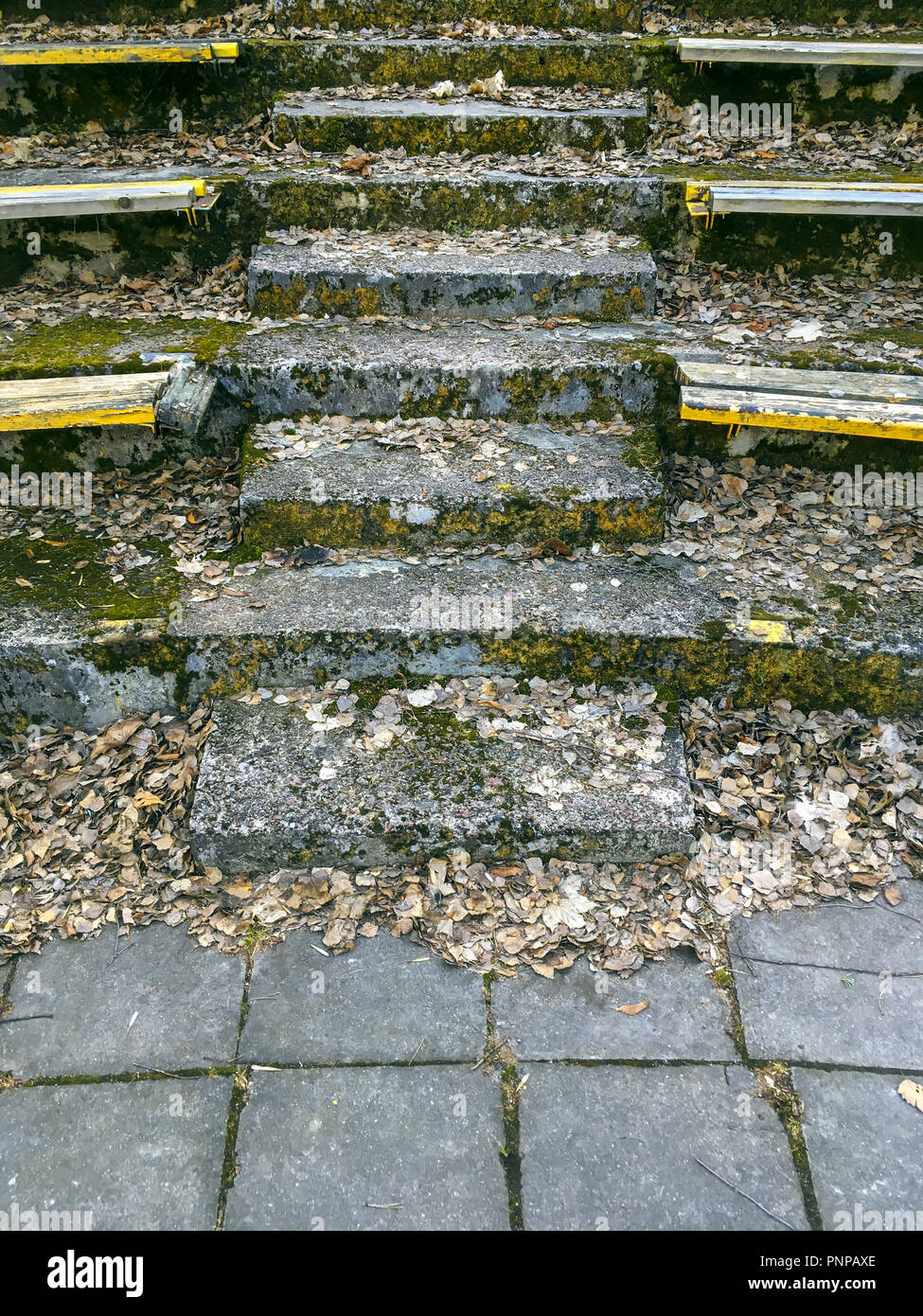 Old concrete steps hi-res stock photography and images - Alamy