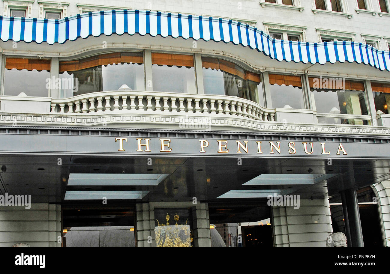Peninsula hotels hi-res stock photography and images - Alamy