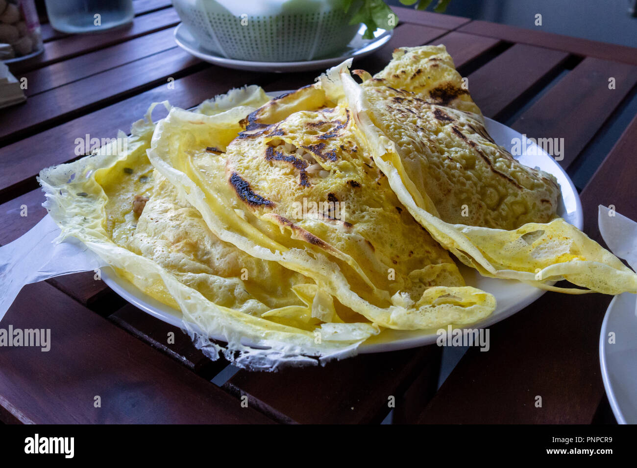 Yellow pancakes hi-res stock photography and images - Alamy
