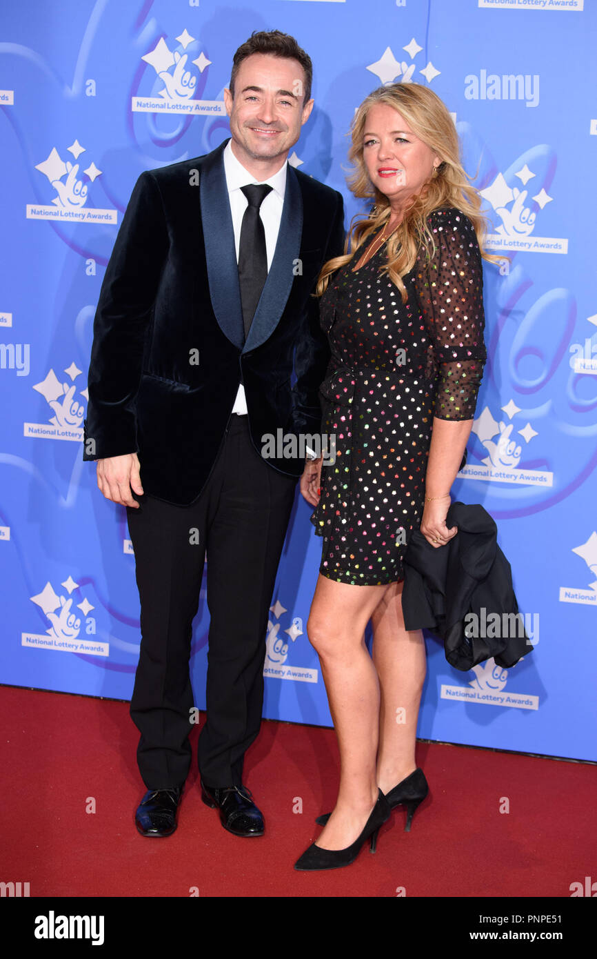 London, UK. 21st Set 2018. Joe McFadden at the National Lottery Awards ...