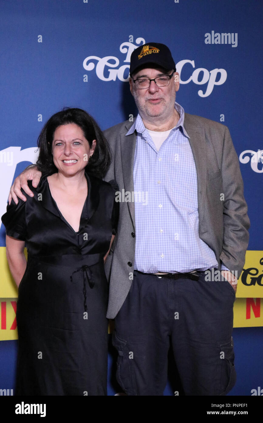 New York, USA. 21st Sep, 2018. Beth Landau, Andy Breckman at NETFLIX's ...