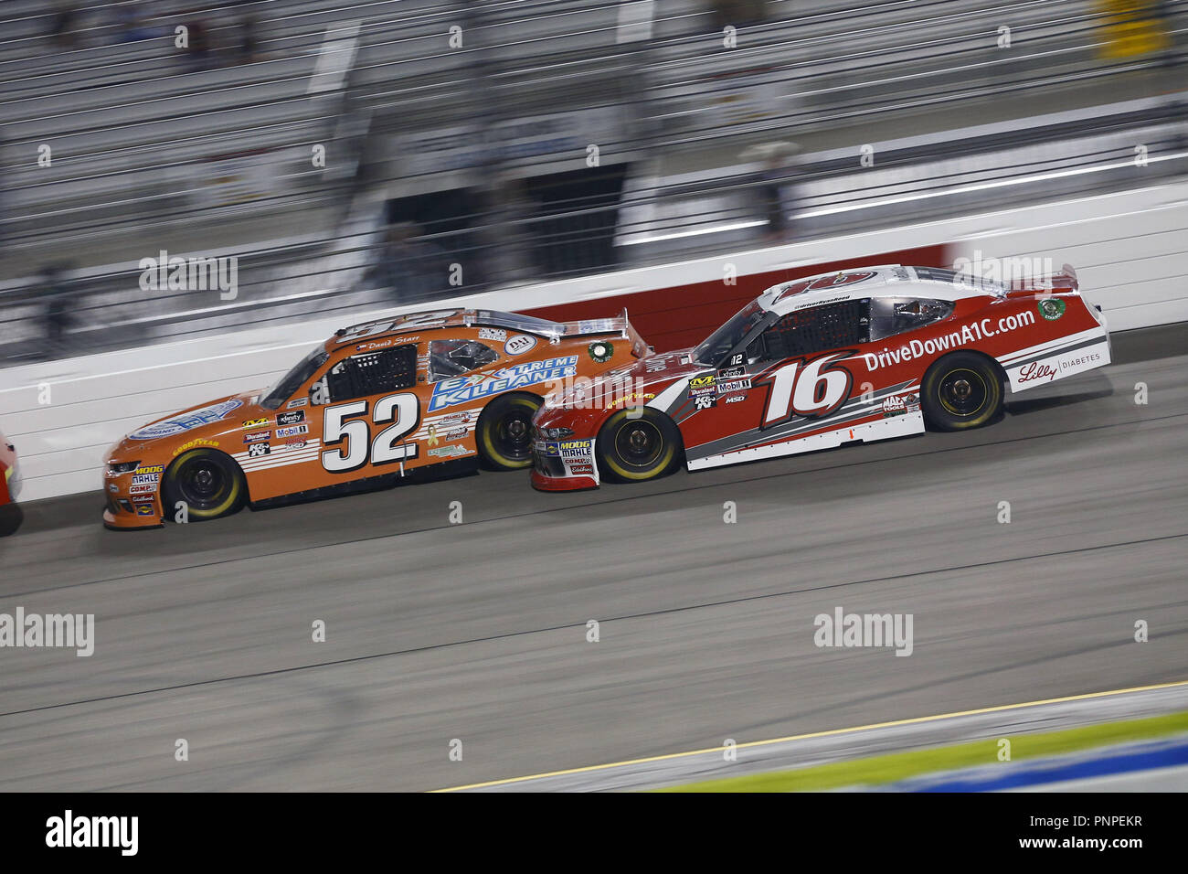 Richmond, Virginia, USA. 21st Sep, 2018. Ryan Reed (16) battles for ...
