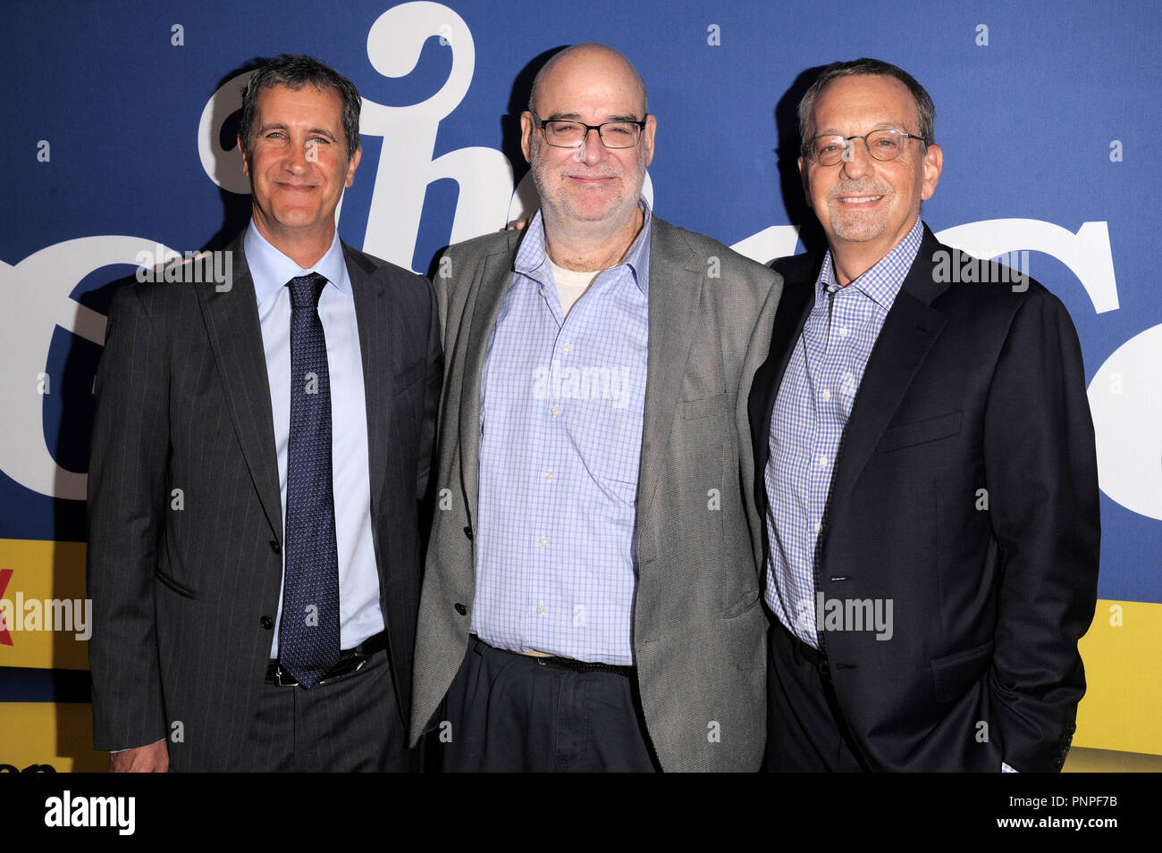 New York, USA. 21st Sept 2018. Randy Zisk, Andy Breckman, and Howard ...