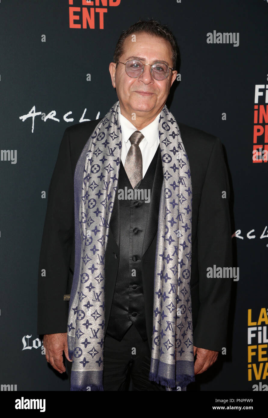 California, USA. 21st Sep, 2018. Akbar Moazezi, at the LA Film Festival ...