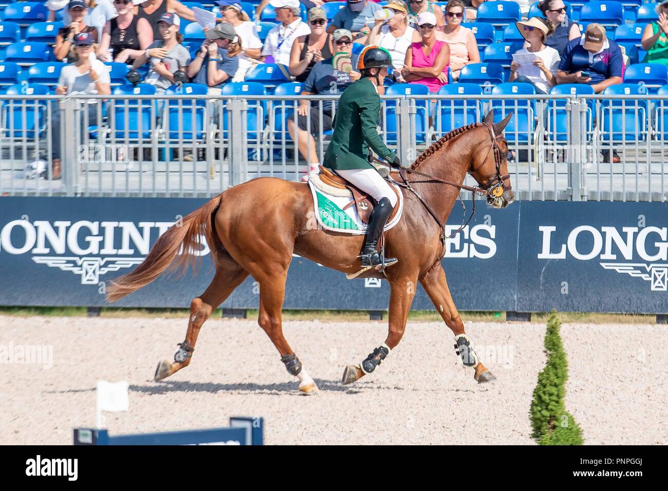 North Carolina, USA. 21st Sept 2018. Shane Breen. Ipswich van de ...