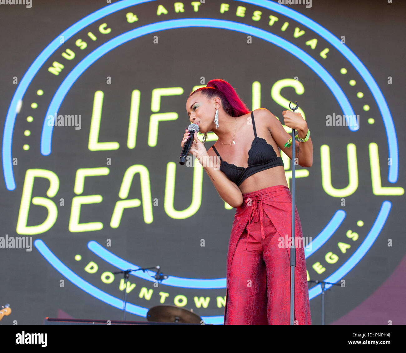 September 21, 2018 - Las Vegas, Nevada, U.S - RAVYN LENAE during Life ...