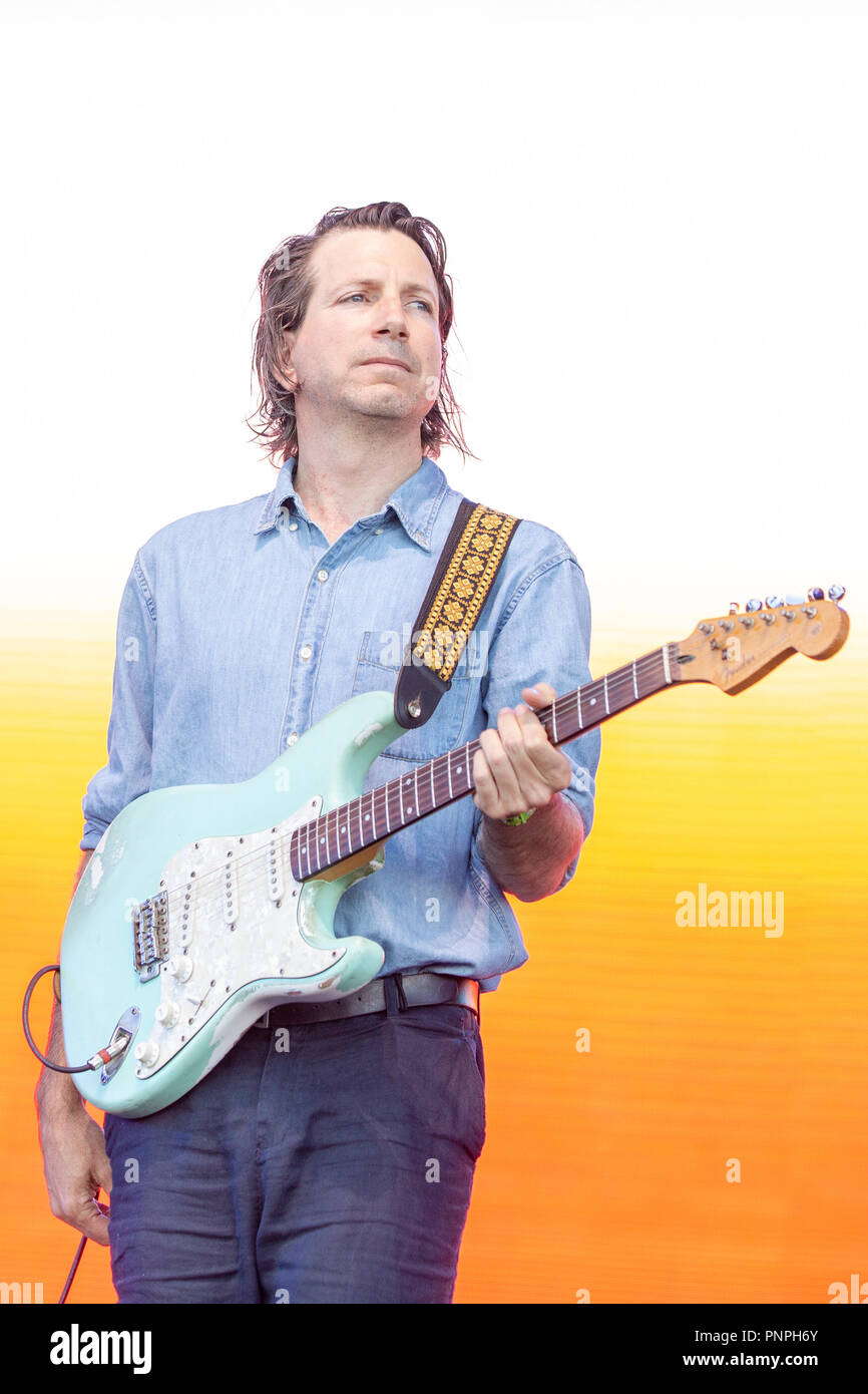 Las Vegas, Nevada, USA. 21st Sep, 2018. JEFF PARADISE of Poolside ...
