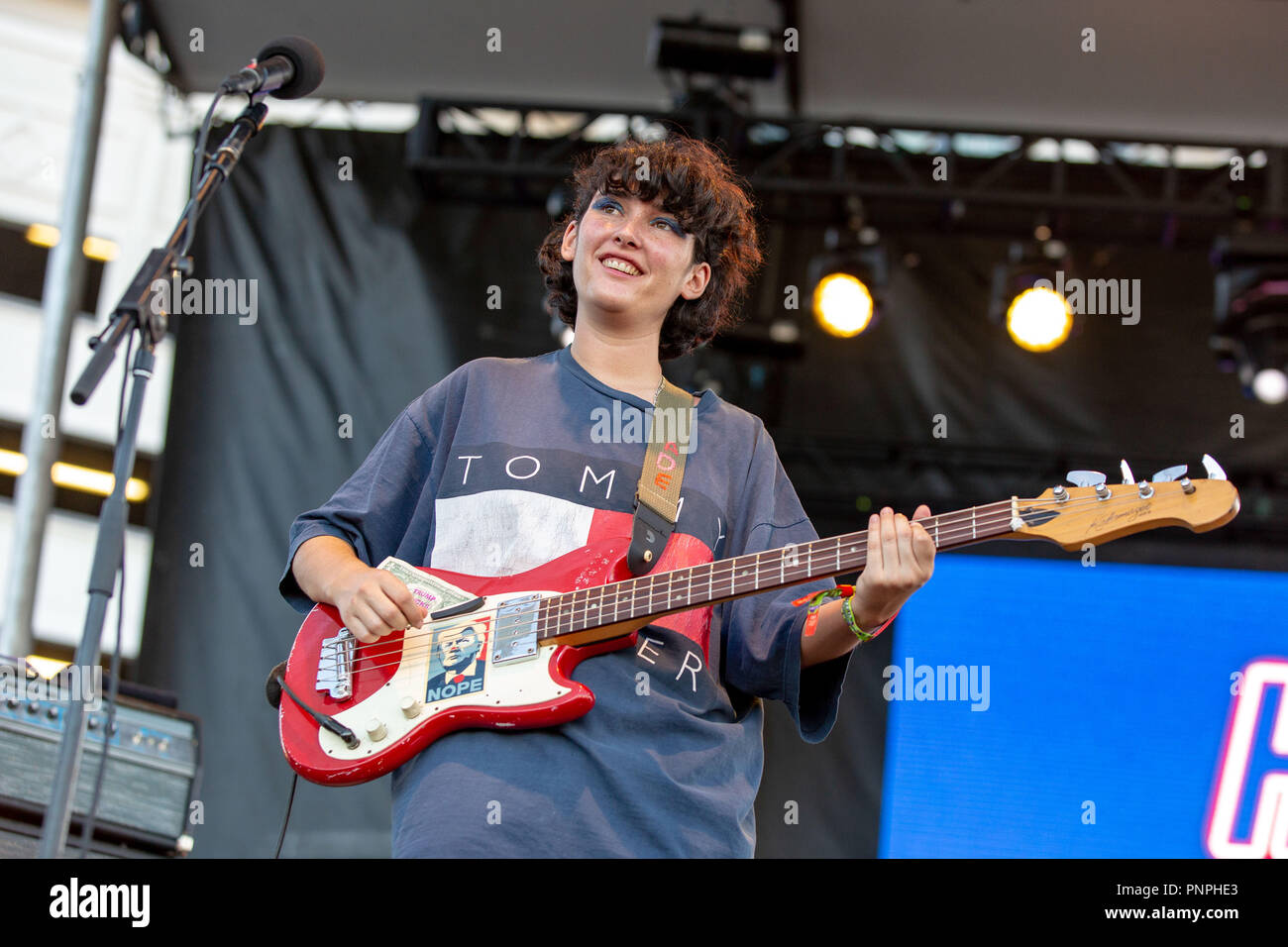 Las Vegas, Nevada, USA. 21st Sep, 2018. ADE MARTIN of Hinds during Life ...
