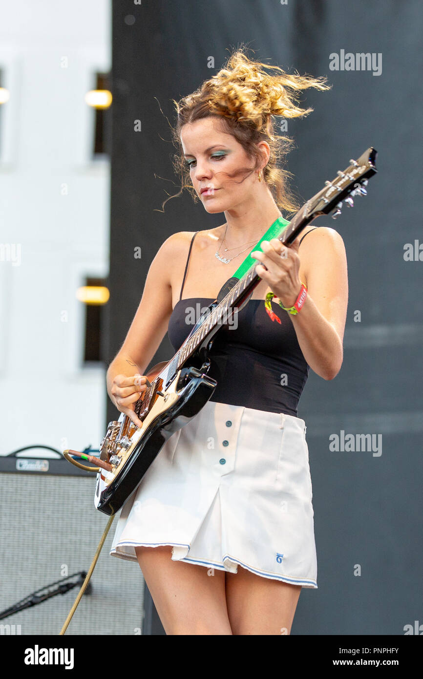 Las Vegas, Nevada, USA. 21st Sep, 2018. CARLOTTA COSIALS of Hinds ...