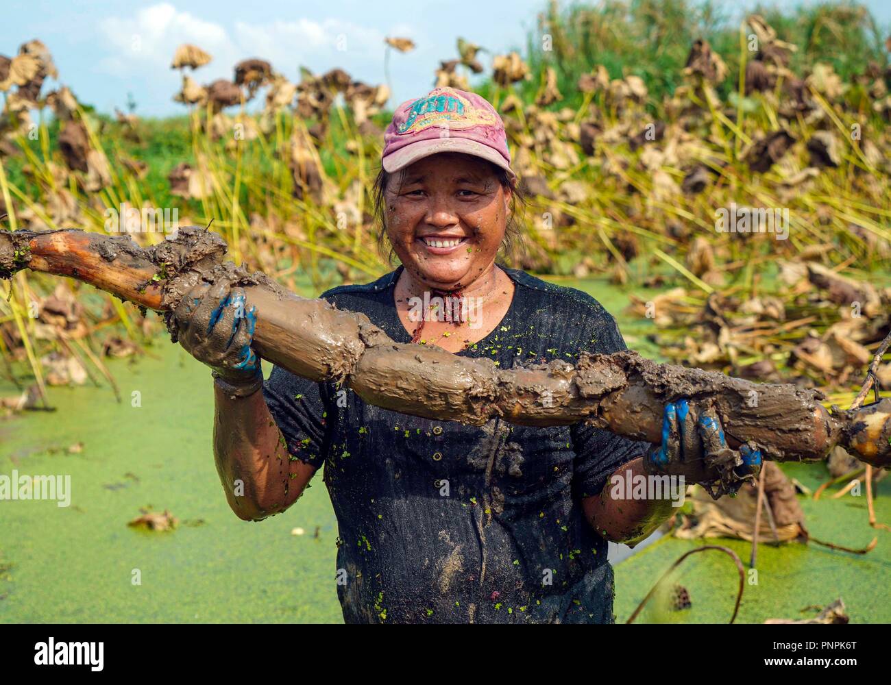 Lotus feet china hi-res stock photography and images - Alamy
