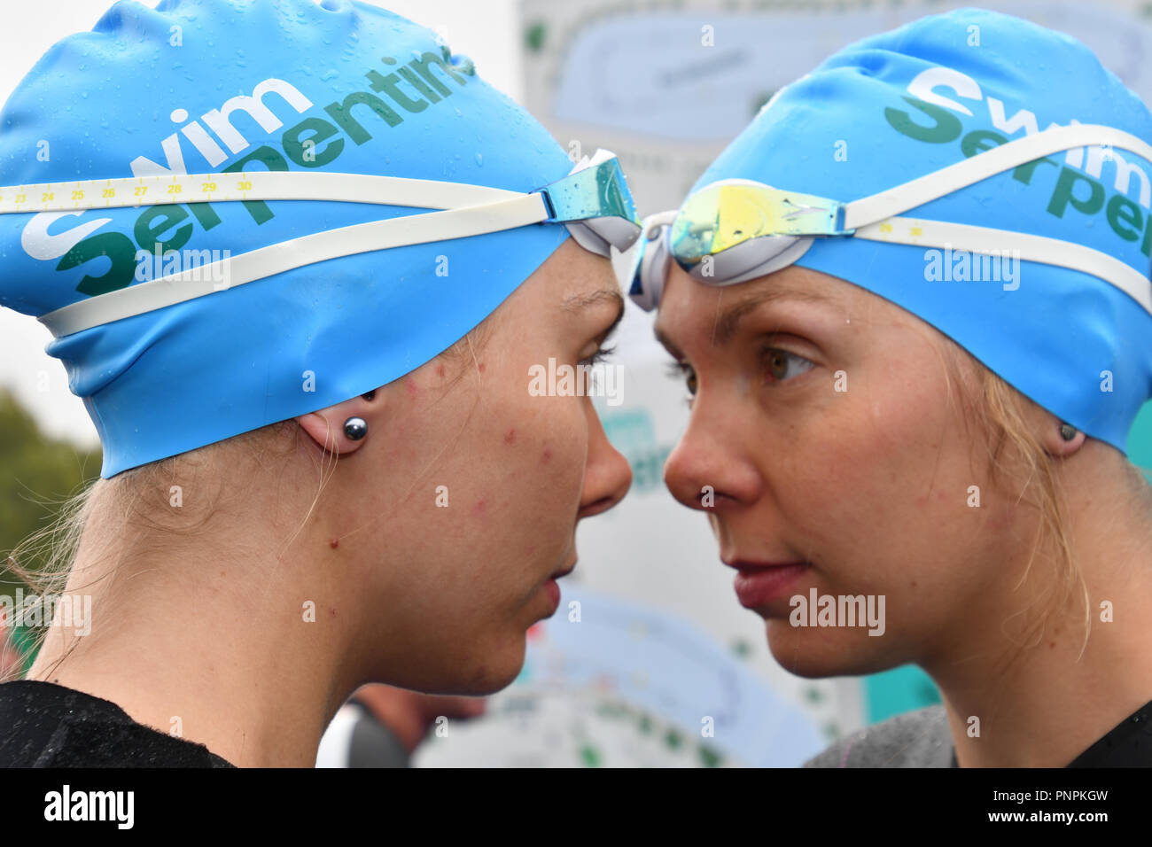 Katherine Gray,Katrina Gray is a twin sister participle Swim Serpentine ...