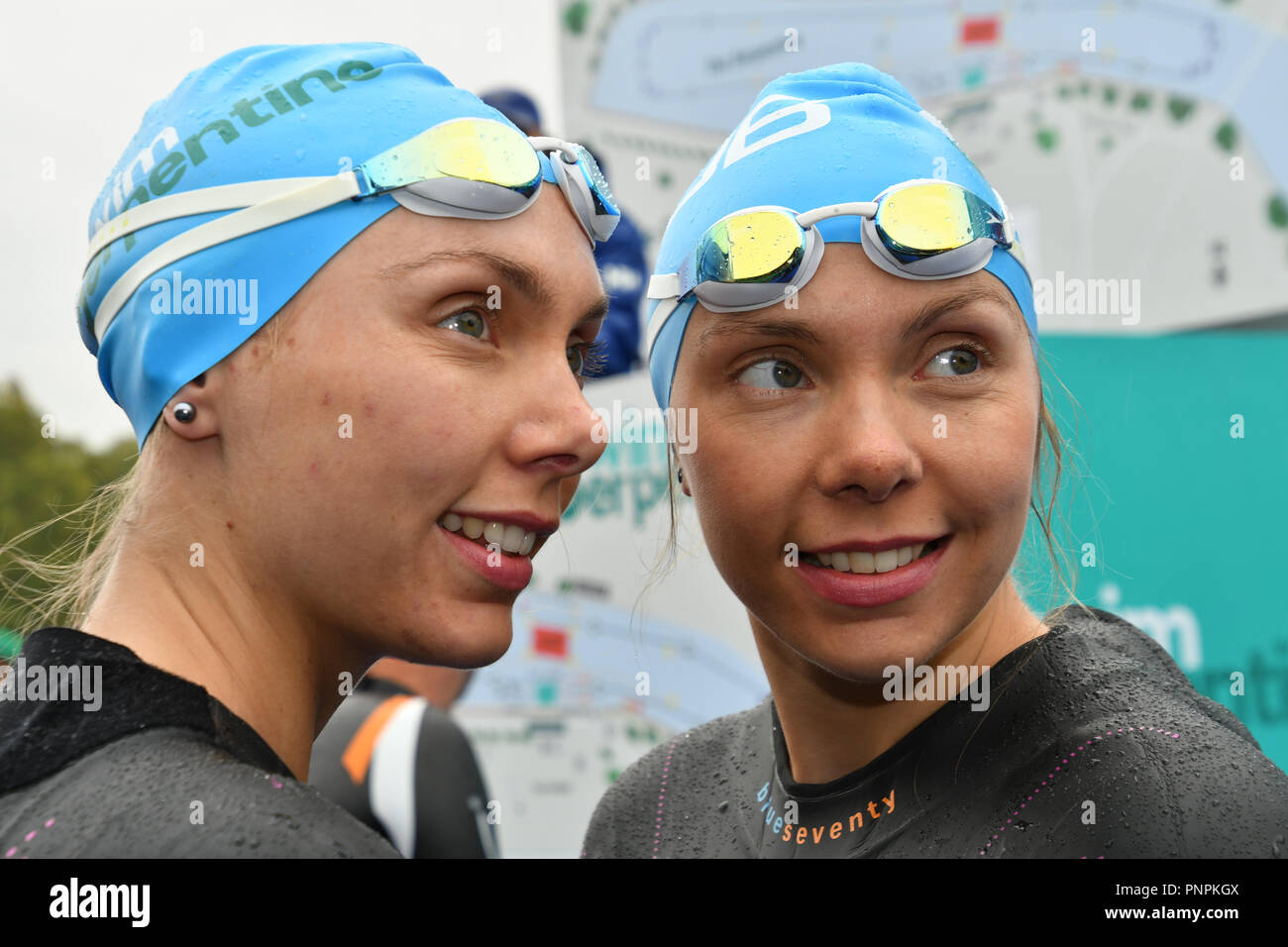 Katherine Gray,Katrina Gray is a twin sister participle Swim Serpentine ...