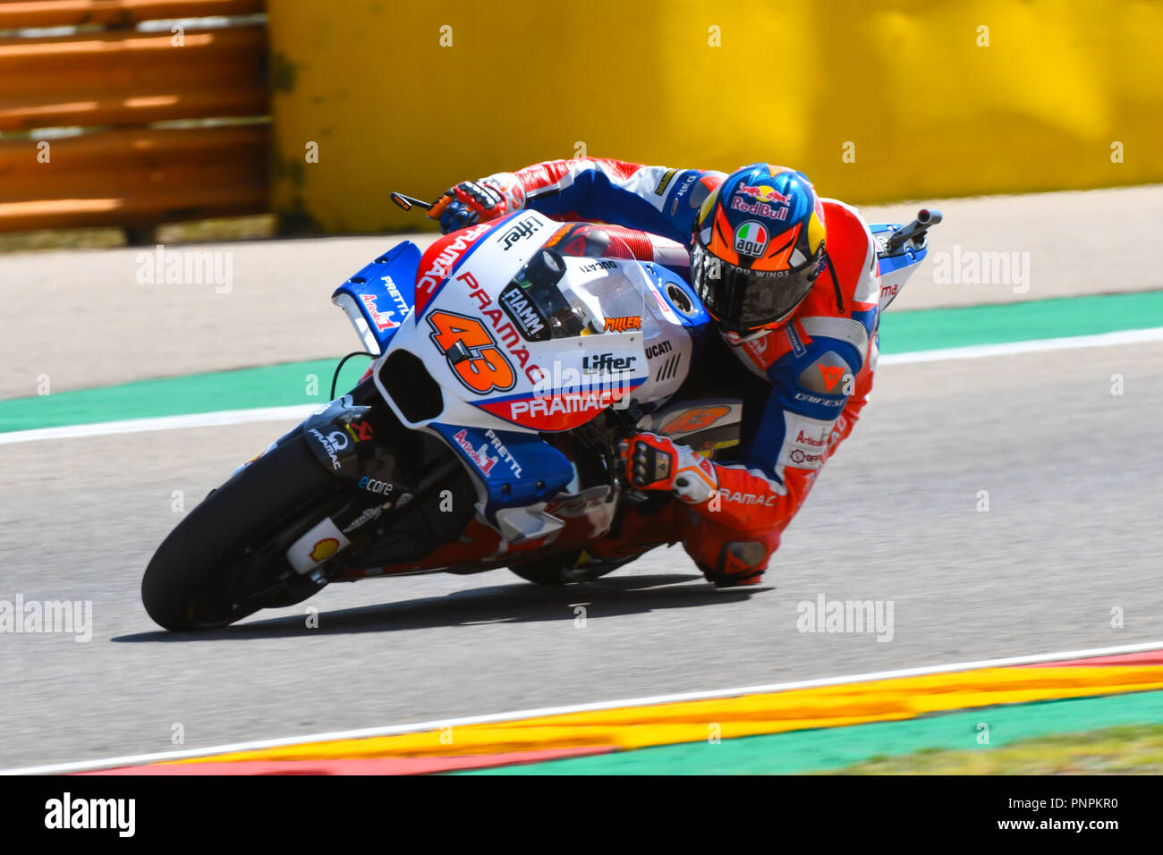Alcaniz, Spain. 22nd September 2018. JACK MILLER (43) of Australia and ...
