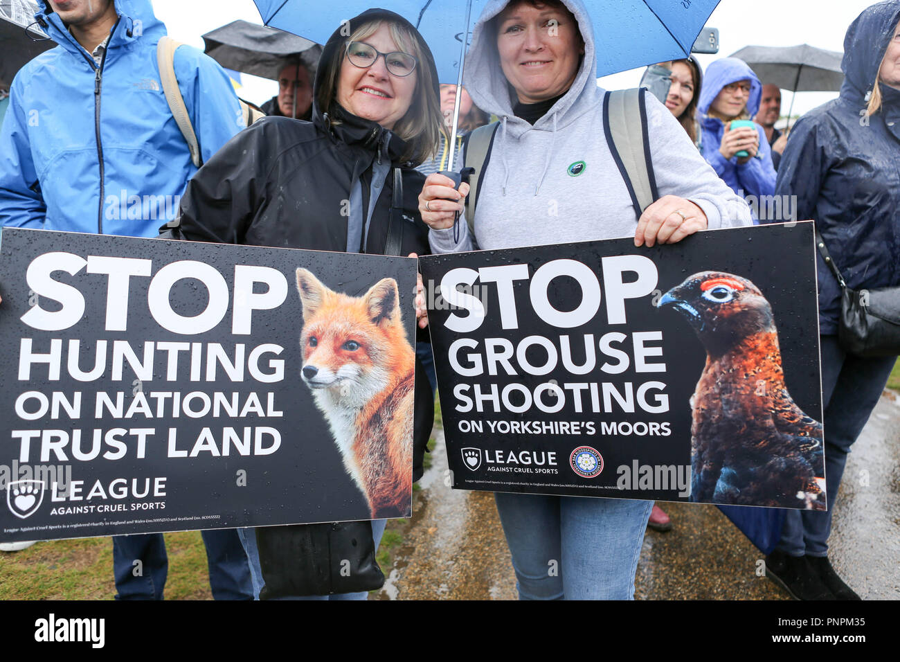 London, UK. 22nd Sept. 2018. A protest walk from London’s Hyde Park to ...