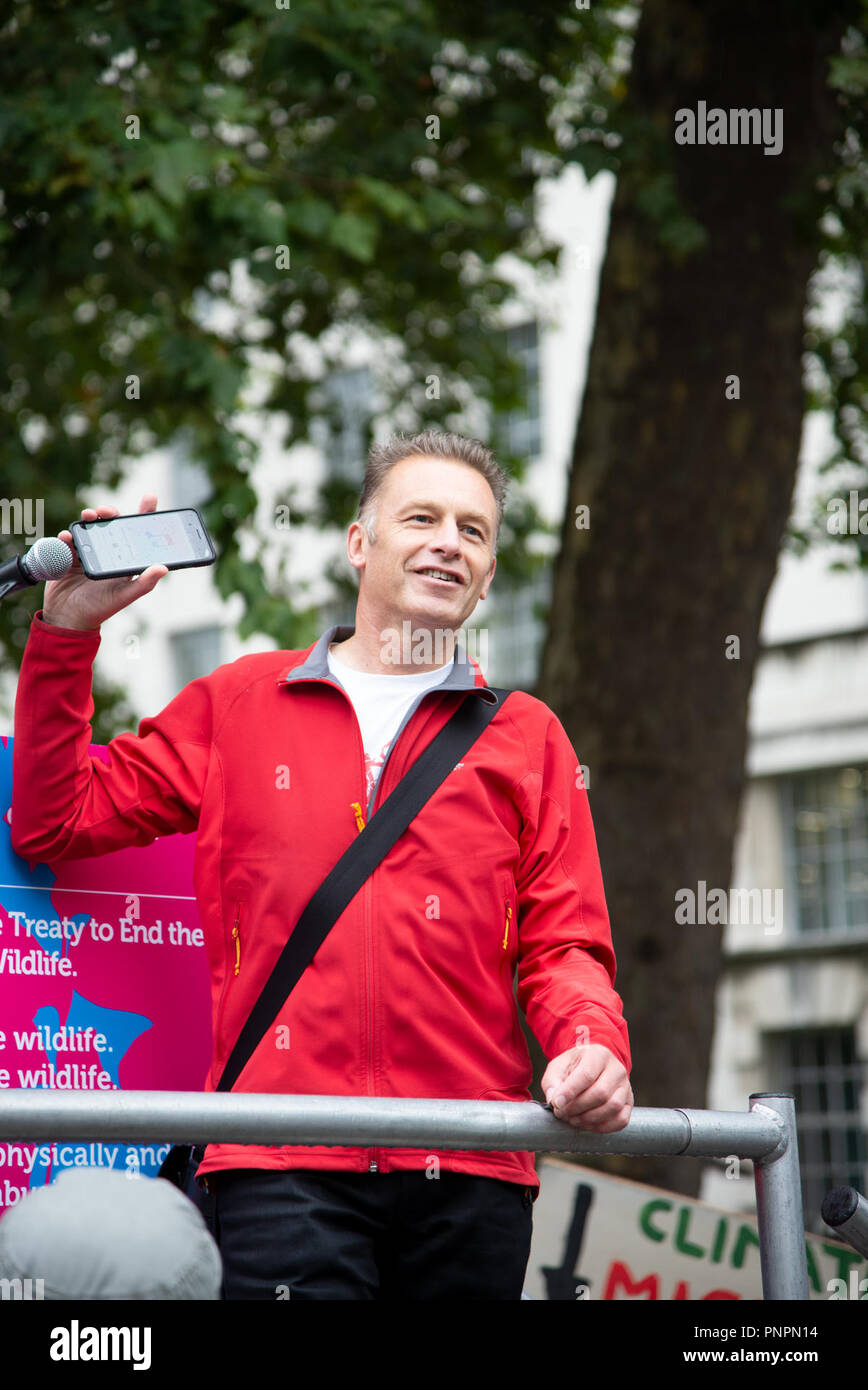 Chris packham protest 2018 hi-res stock photography and images - Alamy