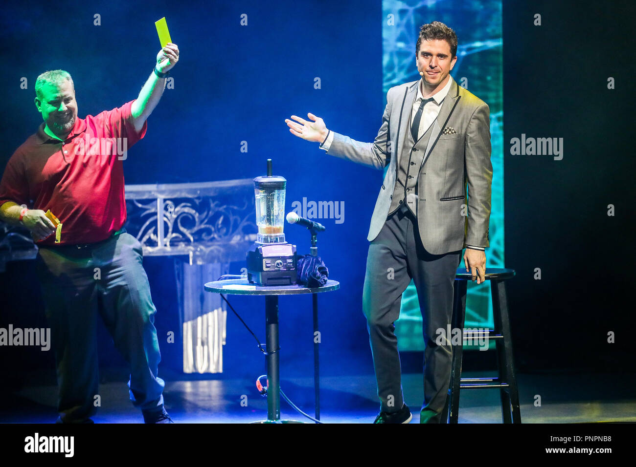 Magic stage illusions hi-res stock photography and images - Alamy