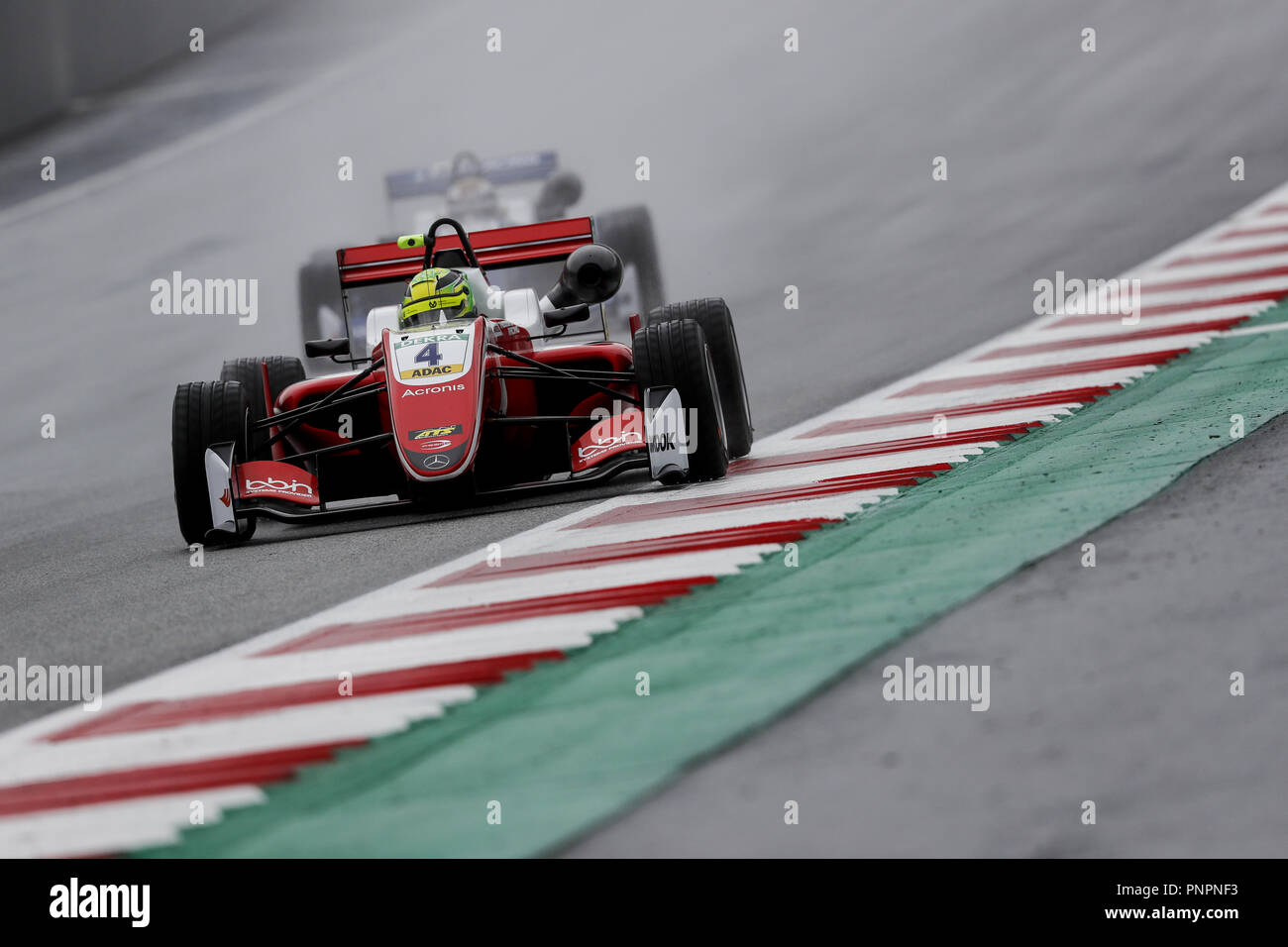 Spielberg, Austria. 22nd Sep, 2018. MICK SCHUMACHER of Germany and ...