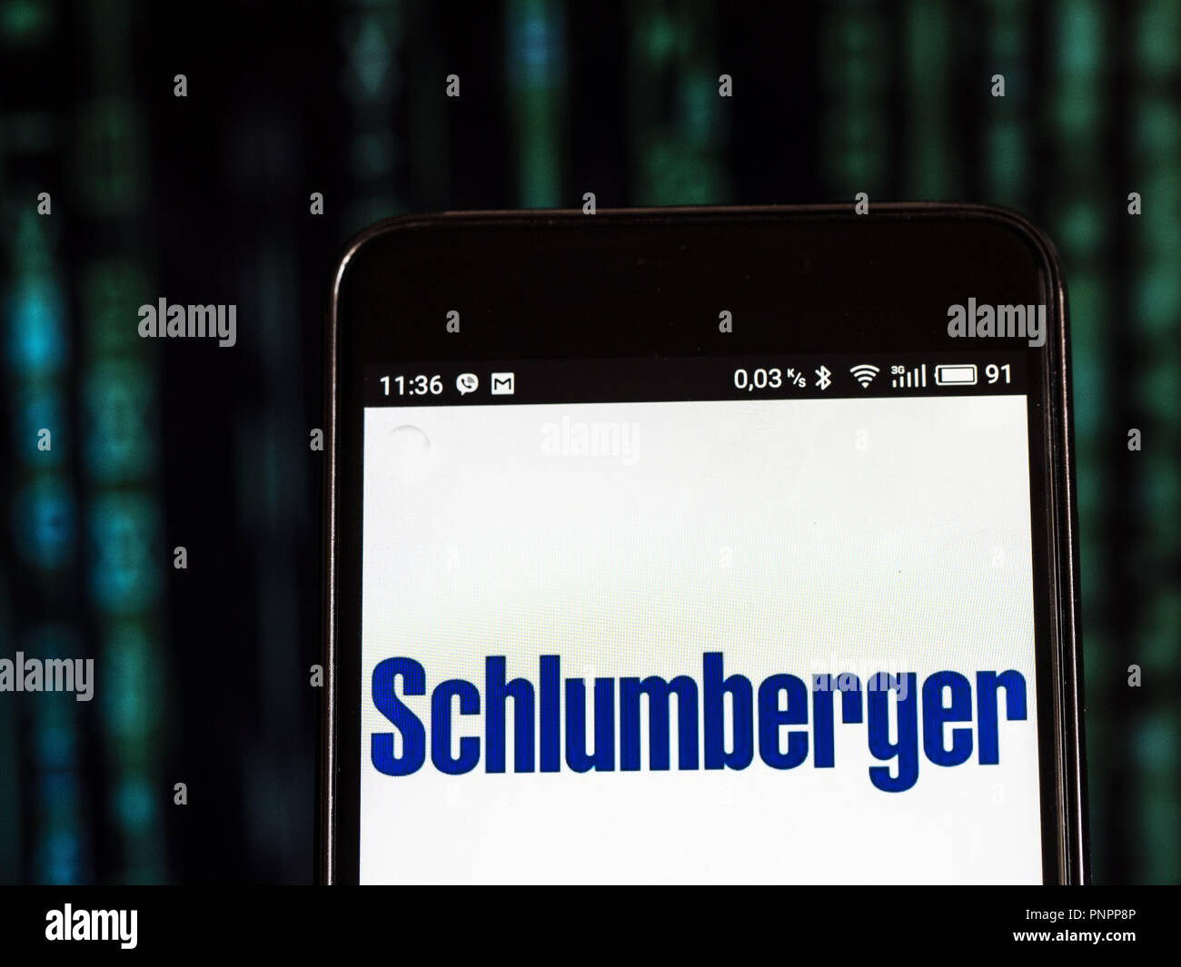 Schlumberger limited logo sign hi-res stock photography and images - Alamy