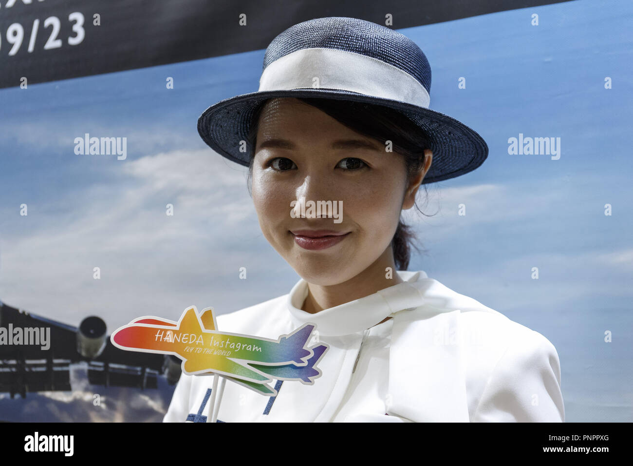 Booth assistants hi-res stock photography and images - Alamy