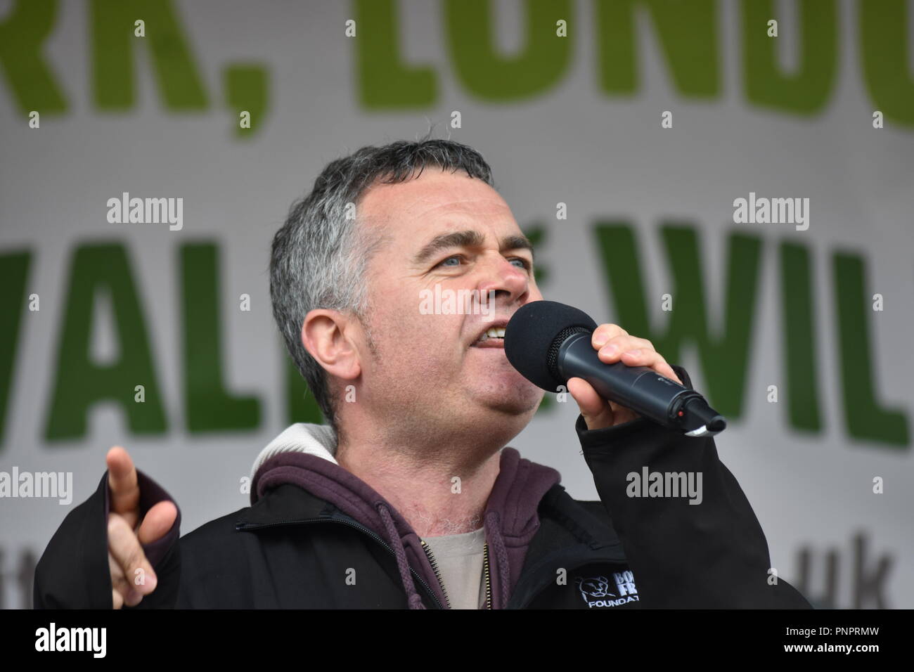 The people walk for wildlife with Chris Packman Stock Photo - Alamy