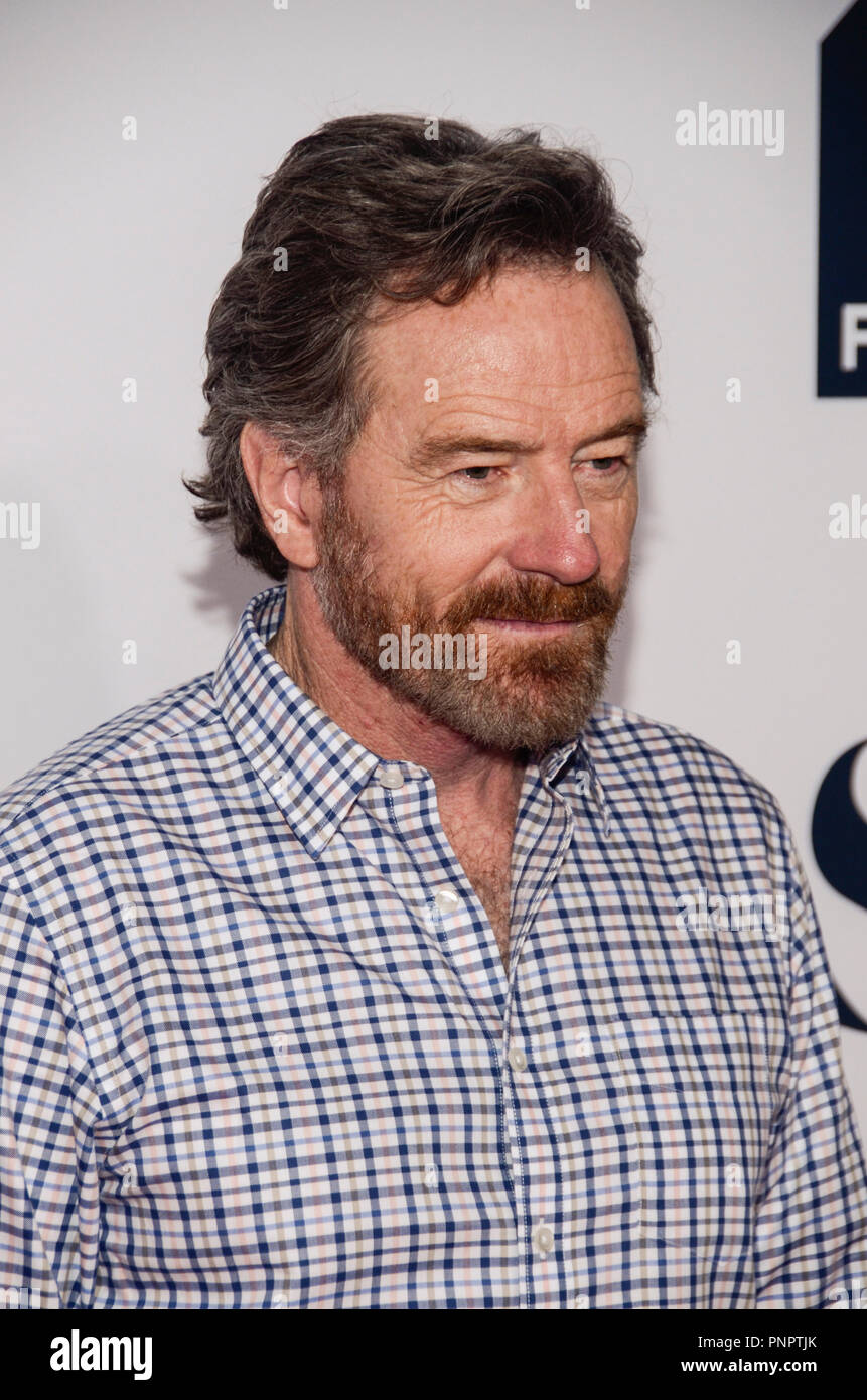 New York, NY, USA. 22nd Sep, 2018. Brian Cranston at the Tribeca TV ...