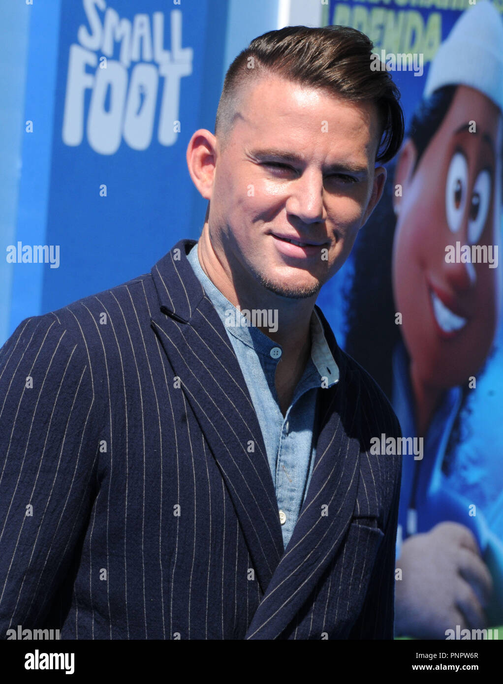 California, USA. 22 September 2018. Actor Channing Tatum attends Group ...